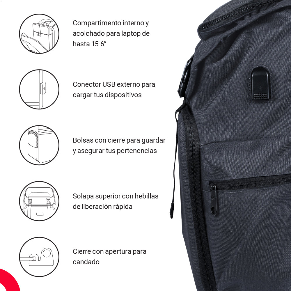 Backpack Glory 17'' – TechZone MX