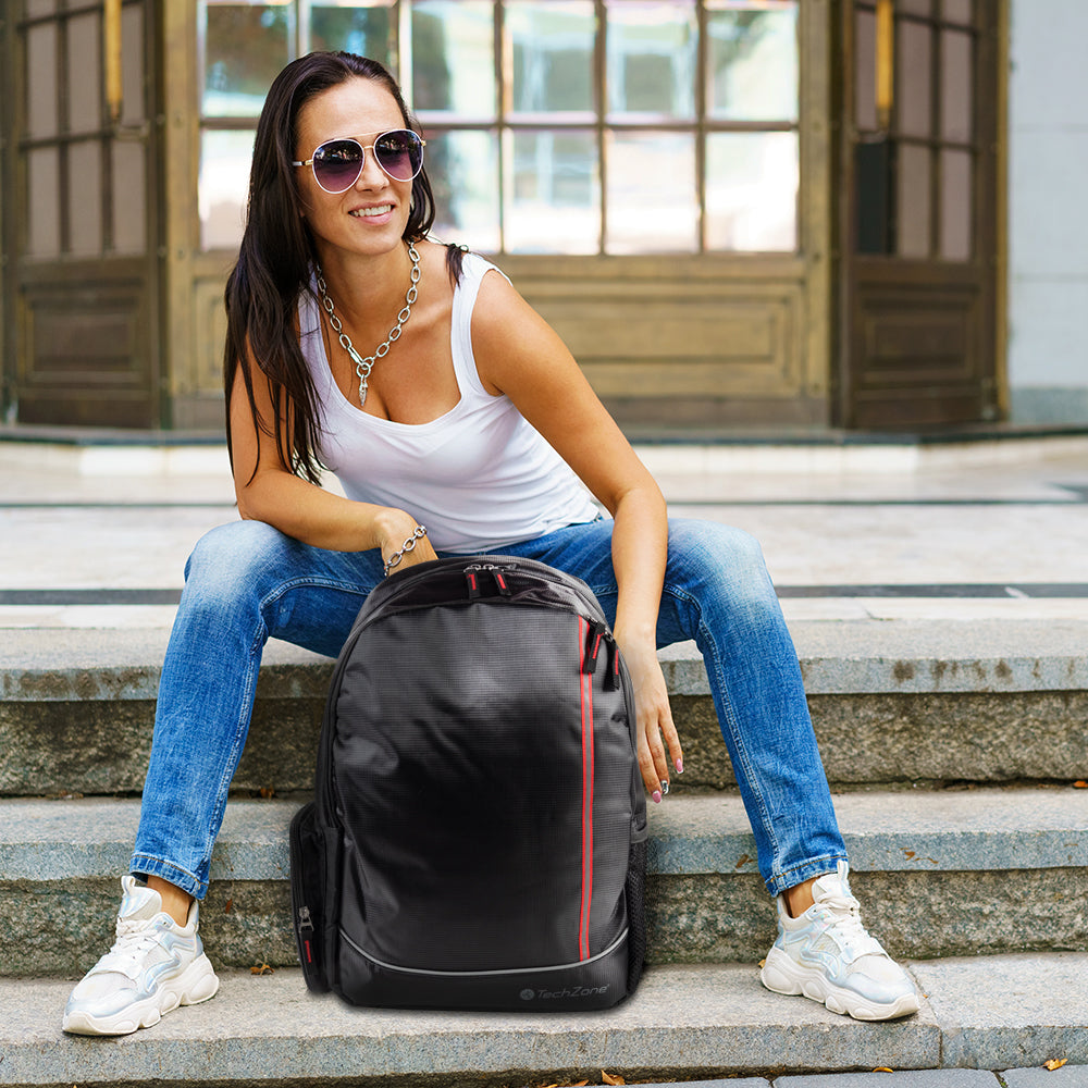 Backpack Street 15.6" Rojo – TechZone MX